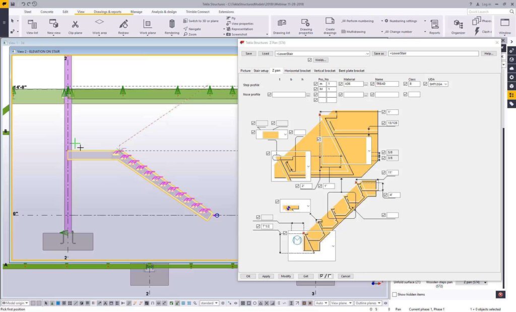A Complete Guide to Structural Steel Detailing in Tekla Structures